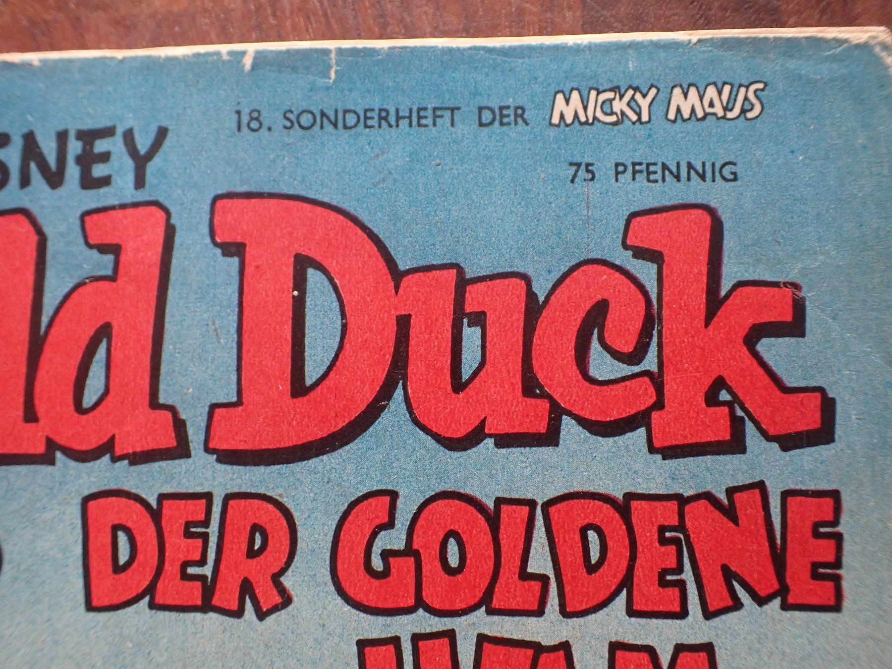 altes Disney`s DONALD DUCK Sonderheft 18 Der Goldene Helm (Gebraucht ...