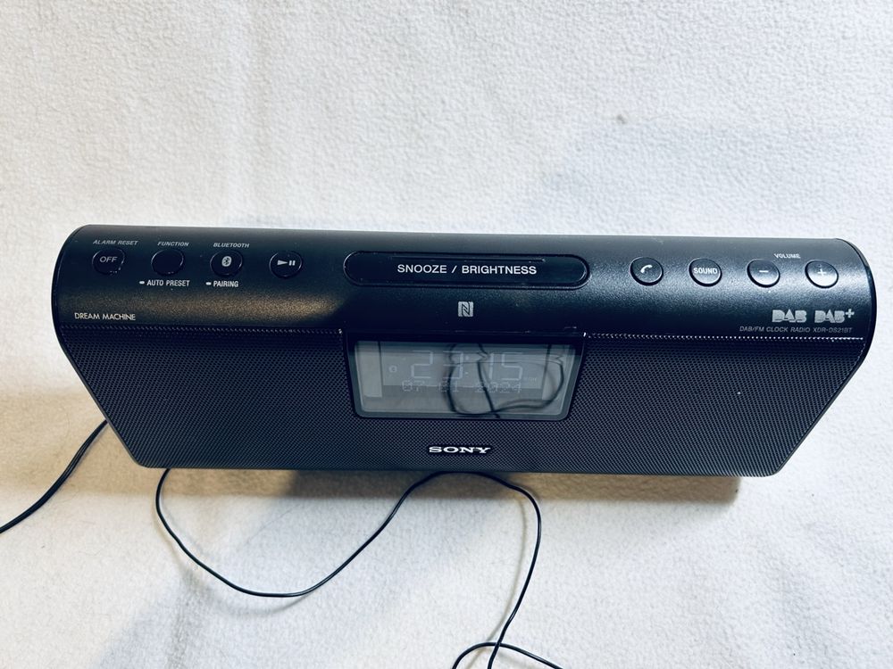 SONY Dream Machine DAB DAB+ FM Bluetooth Clock Radio | Kaufen auf Ricardo