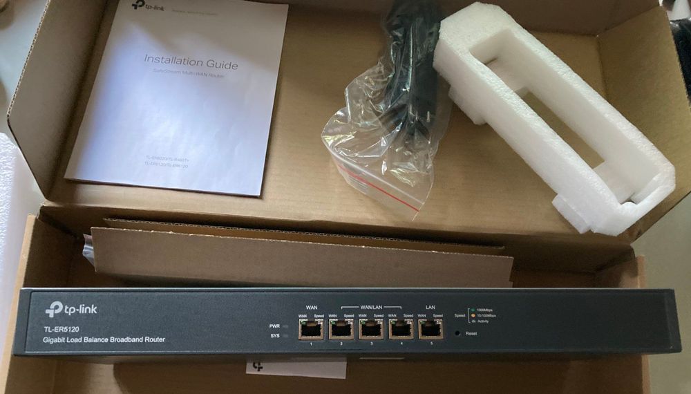 TP-Link Gigabit Load Balance Broadband Router TL-ER5120 (Neu (gemäss ...