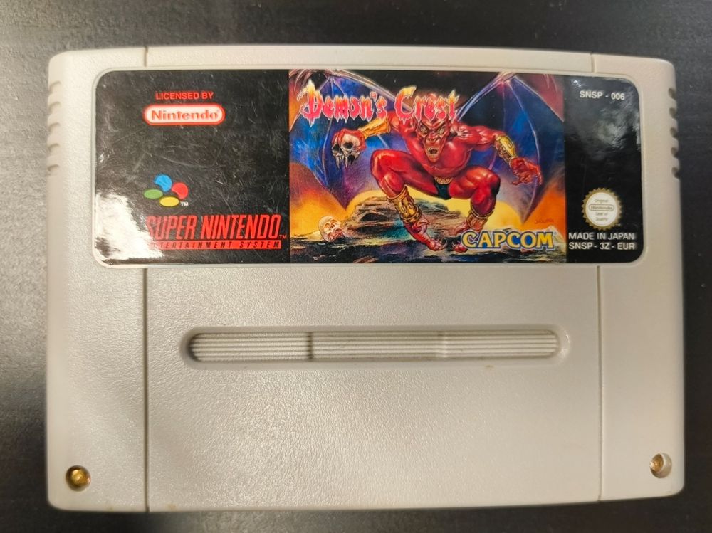 Demon's Crest SNES (Gebraucht) in Giubiasco für CHF 250 – mit Lieferung ...