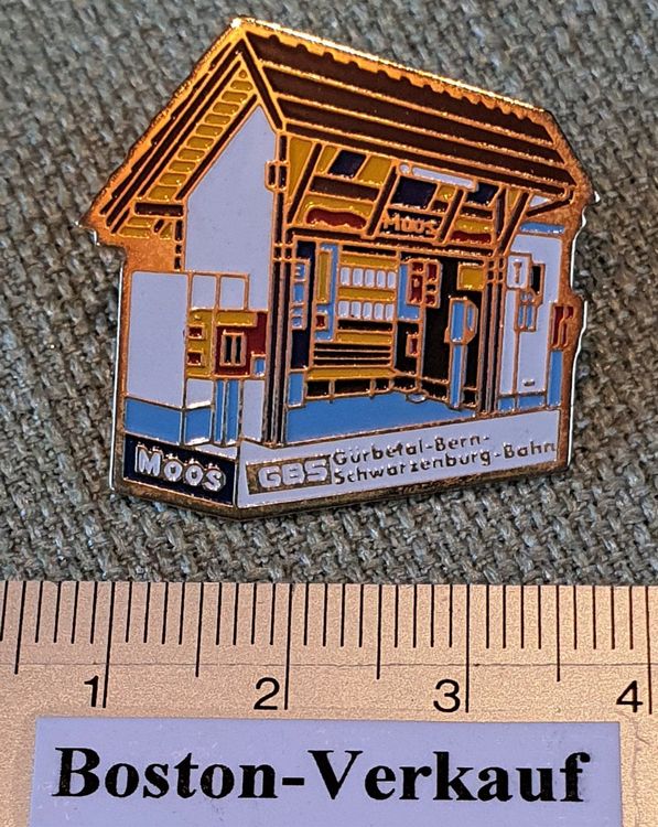 B165 Pin GBS Bahn Bahnhof Moos Zug Train (Gebraucht) in für CHF 1 – mit ...
