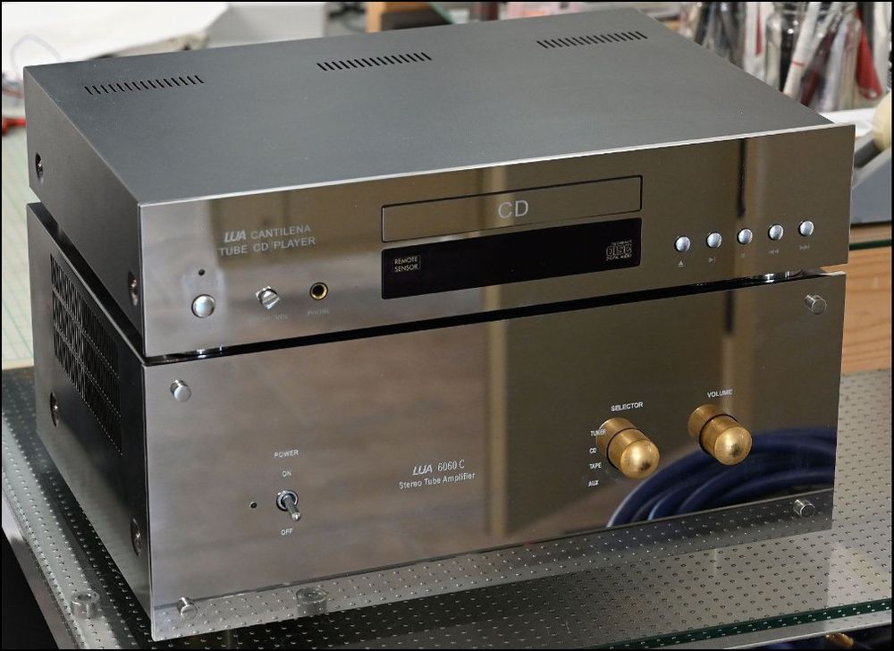 LUA HIFI Set: CD Player + 6060C Verstärker, 2 Boxen + Kabel (Gebraucht ...