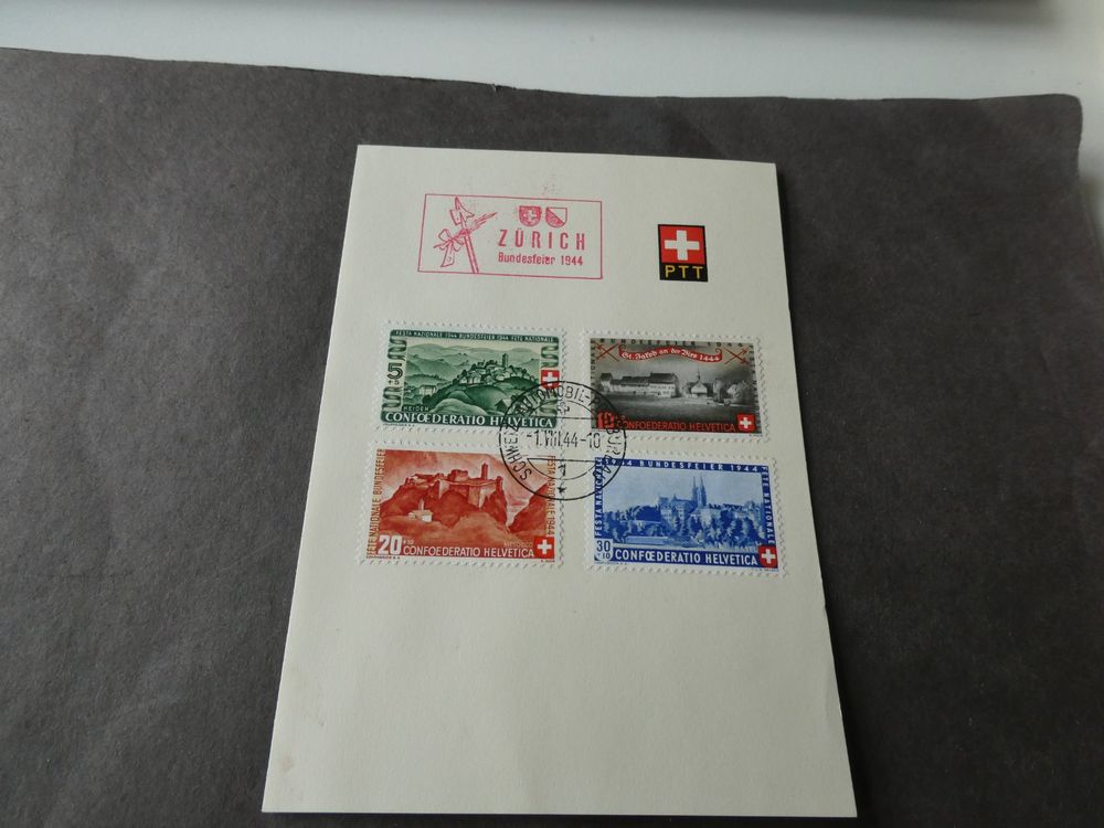 Schweiz, Bundesfeier 1944 (Gebraucht) in Hinterforst für CHF 1 – mit Lieferung auf Ricardo kaufen