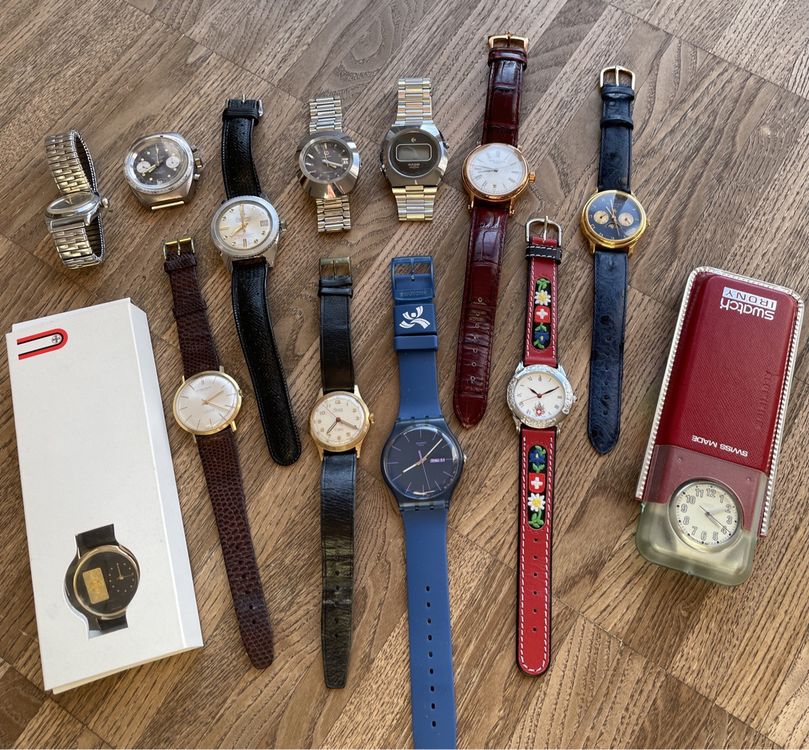 Interessante Uhrensammlung Rado, Swatch, etc… (Gebraucht) in Biel ...