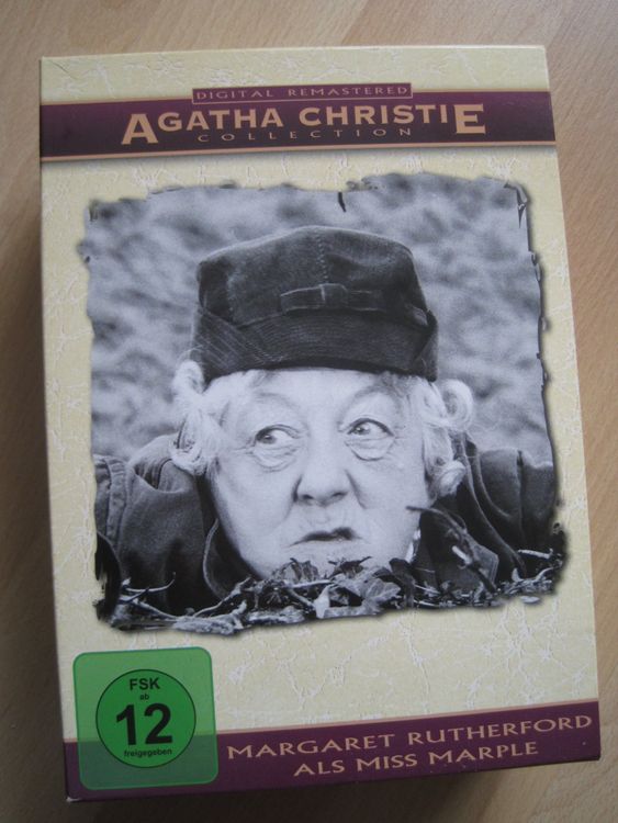 Miss Marple DVD Box Margaret Rutherford alle 4 Kult Filme ! (Gebraucht ...