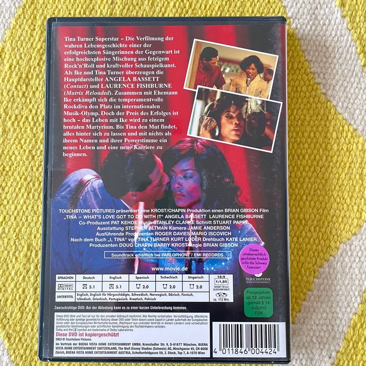 TINA TURNER-DVD TINA WHAT‘S LOVE GOT TO DO WITH IT (Gebraucht) in ...