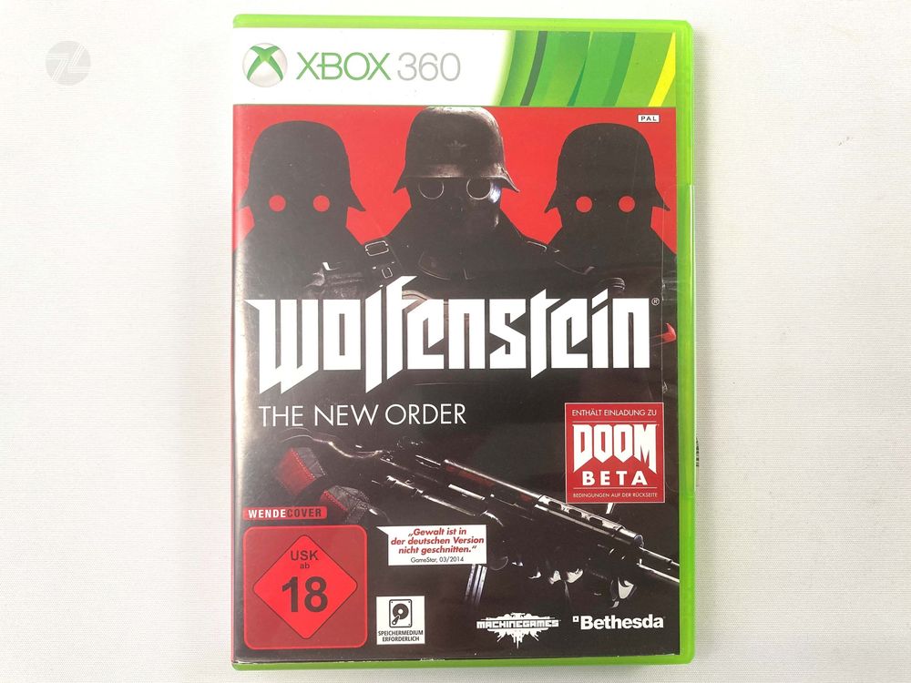 Wolfenstein The New Order XBOX 360 Game Retro Vintage | Kaufen auf Ricardo