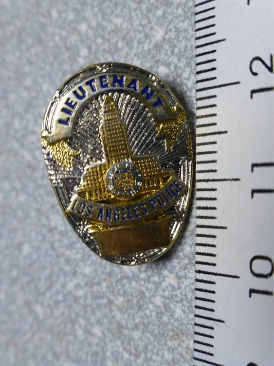 PIN PINS POLIZEI POLICE POLIZIA USA Sheriff Stern Abzeichen (Gebraucht ...