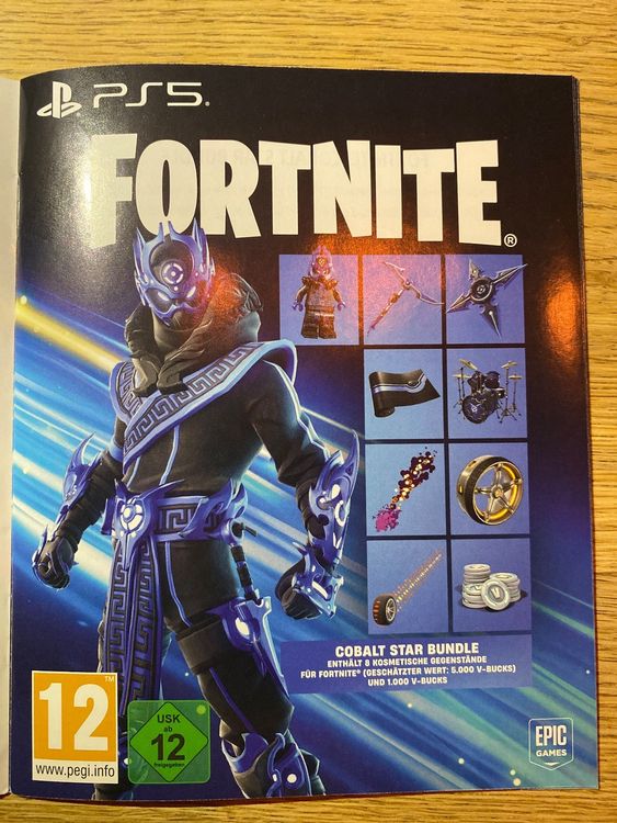 Fortnite - Cobalt Star Paket PS5 Code (Neu (gemäss Beschreibung)) in ...