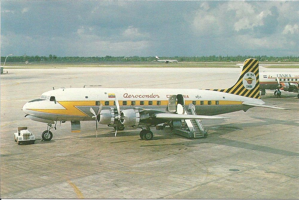 Aerocondor Colombia DC-6 HK-754 | Kaufen auf Ricardo