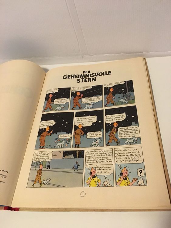 TIM DER PFIFFIGE REPORTER - DER GEHEIMNISVOLLE STERN - HERGÉ (Gebraucht ...