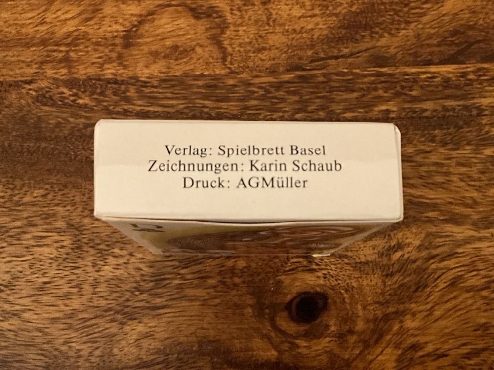 Basler Fasnachtskarten Kartenspiel 1989 AG MÜLLER Neu (Neu (gemäss ...