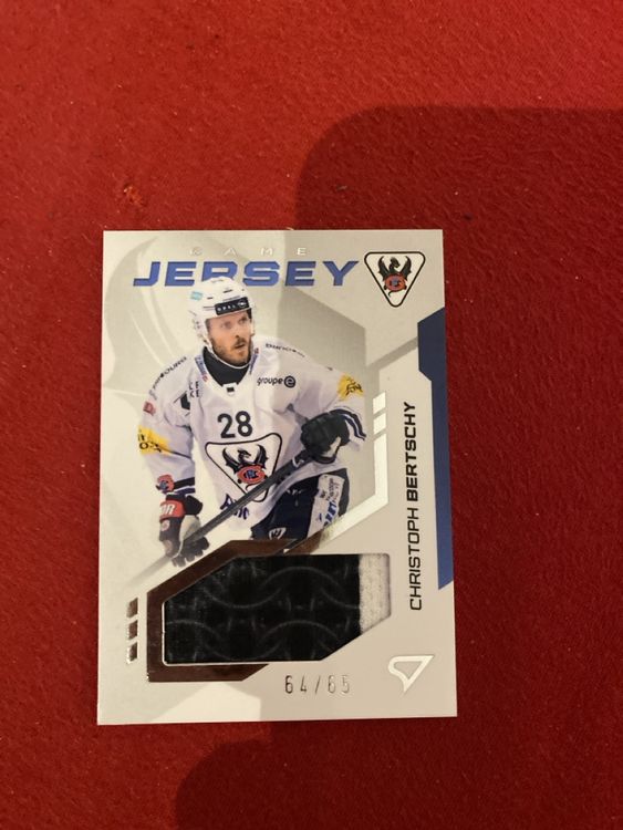 Carte Bertschy #64/65 Game Jersey 2024/25 | Kaufen auf Ricardo