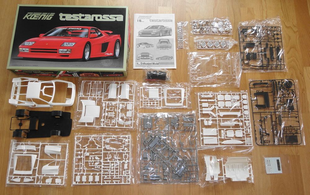 FUJIMI ENTHUSIAST MODEL KOENIG FERRARI TESTAROSSA 1:16 | Kaufen auf Ricardo