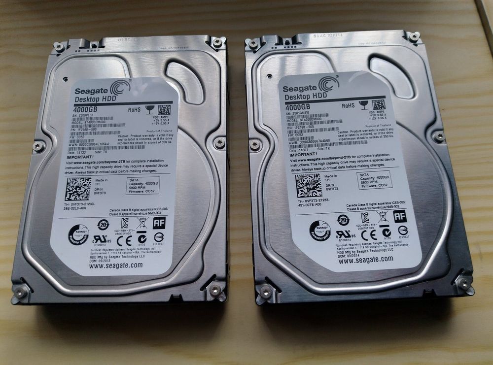 2x 4TB Festplatten | Kaufen auf Ricardo