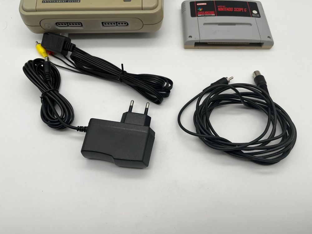 SNES + Scope 6 Nintendo Controller Konsole Retro | Acheter sur Ricardo