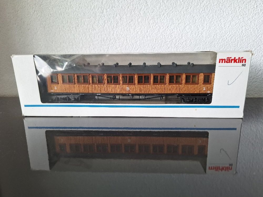 Märklin 4270 HO. Voiture 3652 SJ, 3 ème classe, selon photos (Neu und ...