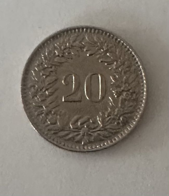 20 Rappen 1962 - CH Helvetia (Gebraucht) in Malters für CHF 0.2 – mit Lieferung auf Ricardo kaufen