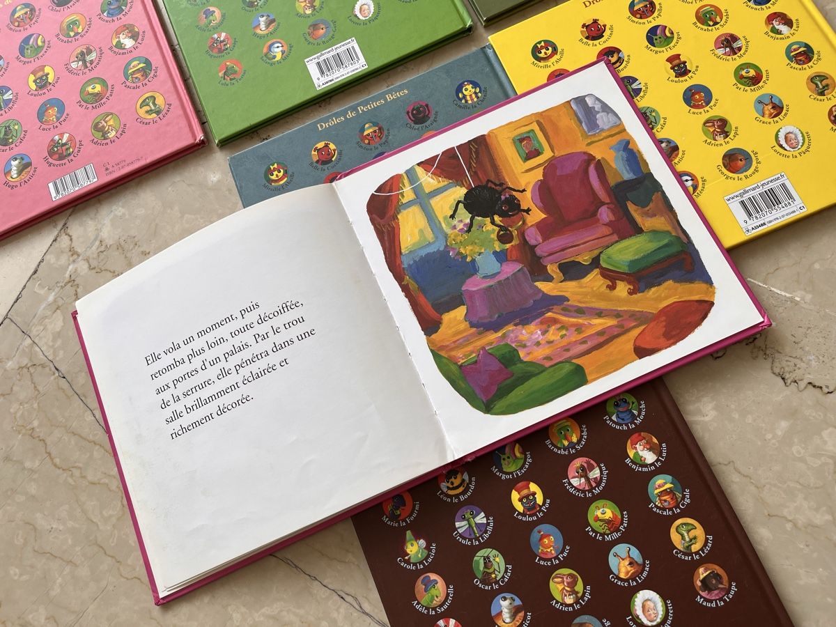 SUPER LOT DE 7 LIVRES DE ‘’DRÔLES DE PETITES BÊTES’’ 3-6 ANS (D ...