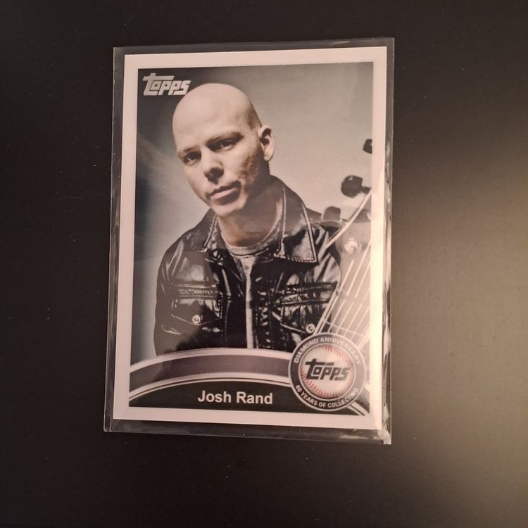 Josh Rand (Stone Sour) signierte Collectors Card (Gebraucht) in Pfyn ...