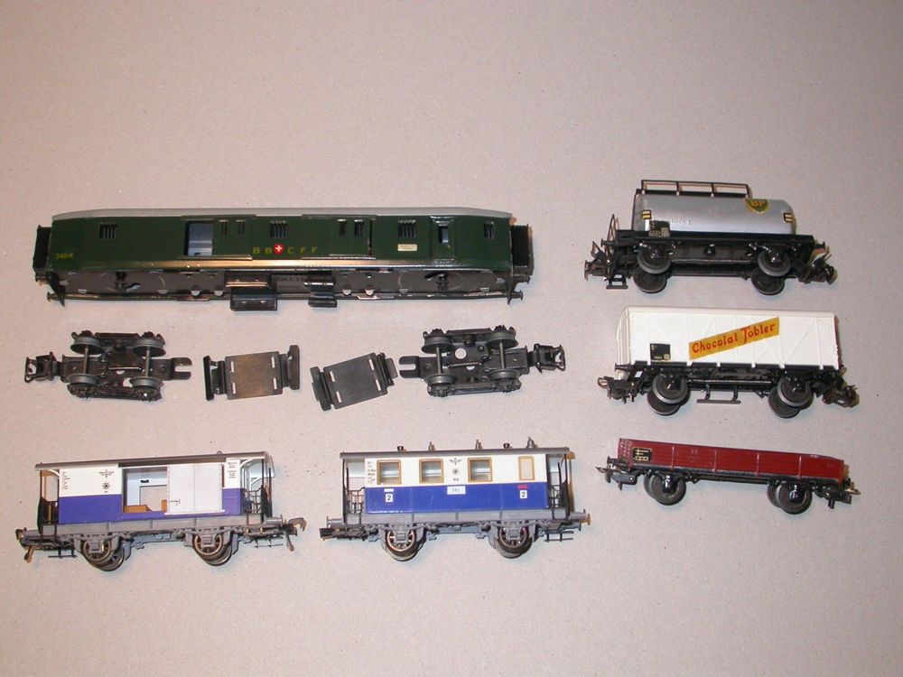 Märklin Fleischmann Wagen u.a. SBB 348/4 | Kaufen auf Ricardo
