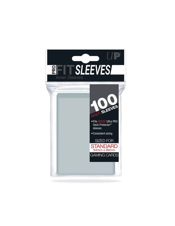 Ultra Pro Sleeves Pro Fit Clear 100 Stk (Neu und originalverpackt) in ...
