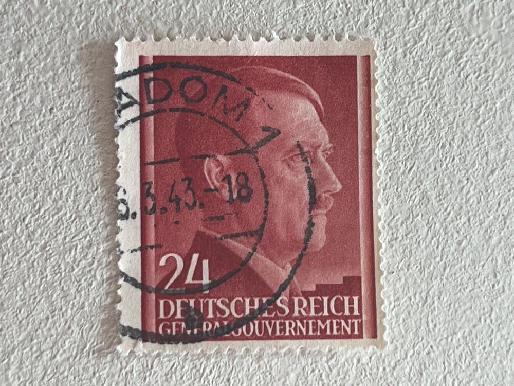 DR - Deutsche Reich / 3° Reich / Briefmarke (Gebraucht) in Chiasso für ...