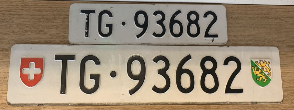 Autonummer TG / Kennzeichen TG (Gebraucht) in Romanshorn für CHF 400 ...