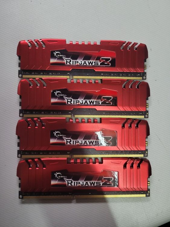 Gskill Ripjawz 32GB (4x8GB) RAM DDR3 2133MHZ (Gebraucht) in für CHF 40 ...