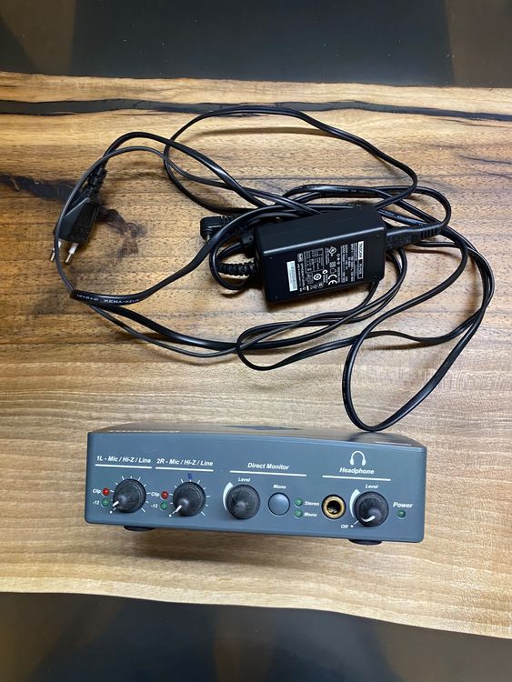 E-mu Tracker Pre USB 2.0 Audio Interface inkl. Netzteil (Gebraucht) in Steinhausen für CHF 49 ...