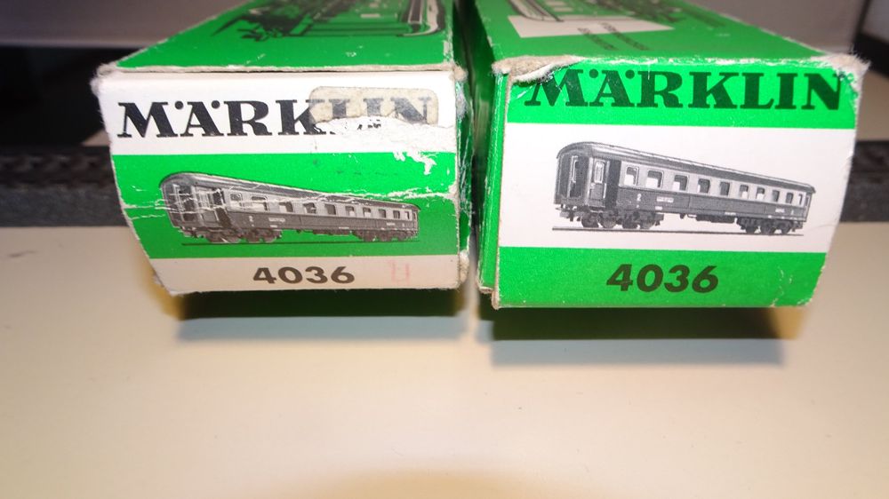 Märklin 2 Personenwagen der Fs 4036 H0 (Gebraucht) in St.Gallen für CHF ...