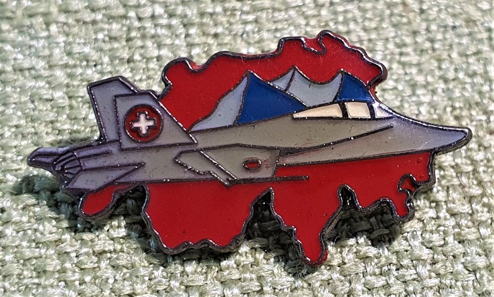 M878 - Pin Swiss Air Force F/A-18 - Nr. 169 (Gebraucht) in Reinach BL ...