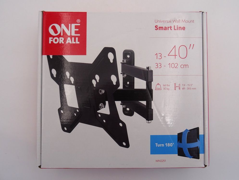 ONE FOR ALL Universal Wandhalterung 13-40 Zoll (Neu und originalverpackt) in Winterthur für CHF ...