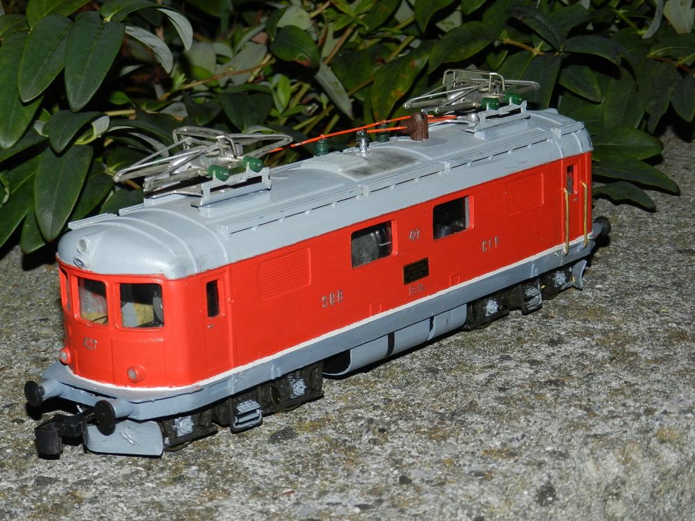 Basis Hag Gehäuse Spur 0 Re 4/4 mit Atlas (Roco) Antrieb (Gebraucht) in Jona für CHF 200 – mit ...