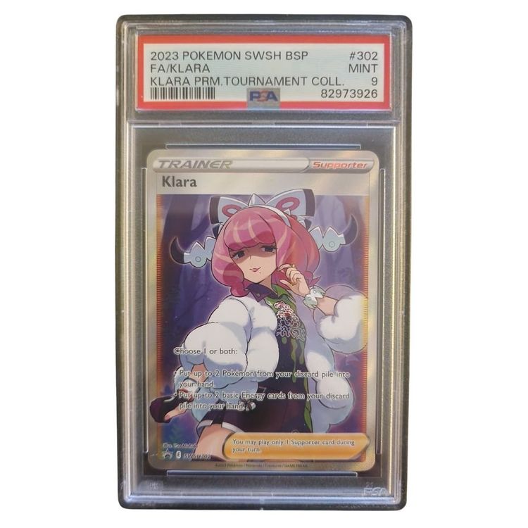 Klara Full Art Promo Pokémon SWSH PSA 9 (Gebraucht) in Genève für CHF ...
