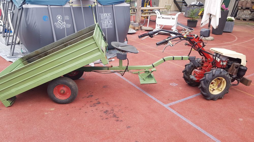 Einachser mit Kippbarem Anhänger (Gebraucht) in Worb für CHF 676 – nur Abholung auf Ricardo kaufen