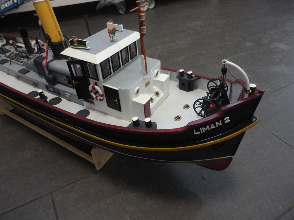 Liman 2 Hist. Schlepper 1:20 Holzbausatz (Neu und originalverpackt) in ...