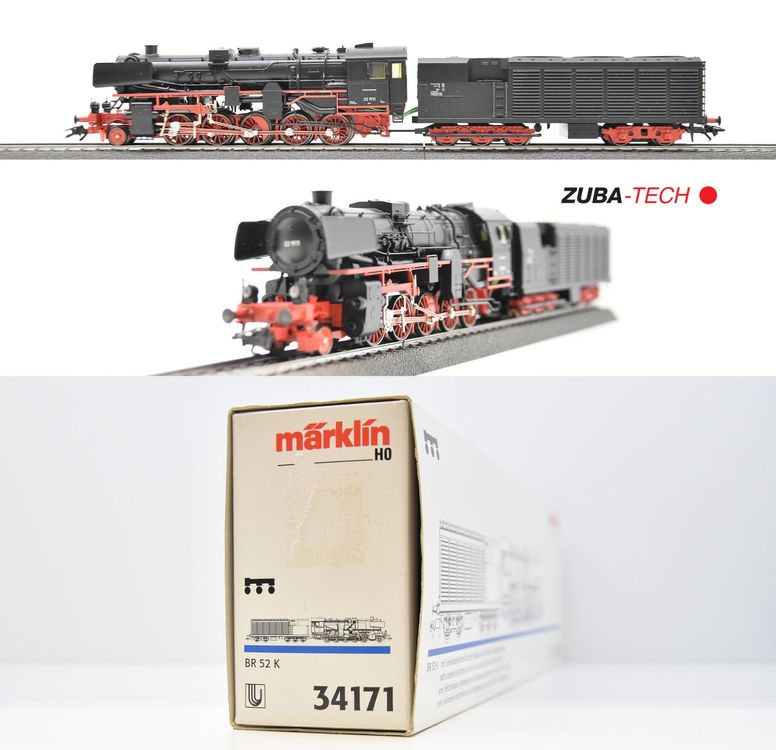 Märklin 34171 Dampflok BR 52 DB H0 WS Analog mit OVP | Kaufen auf Ricardo