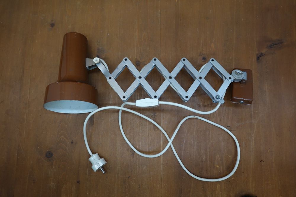 Scherenlampe Werkstatt Lampe Bürolampe Vintage Pfäffle (Gebraucht) in ...