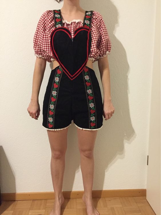 Bluse Zu Lederhose Damen