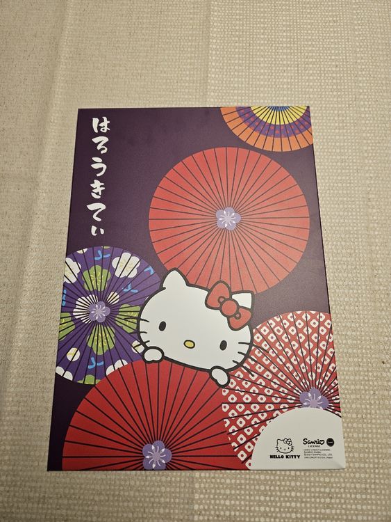 Hello Kitty Bild Displate Retro Japan Style 45x32cm (Gebraucht) in ...