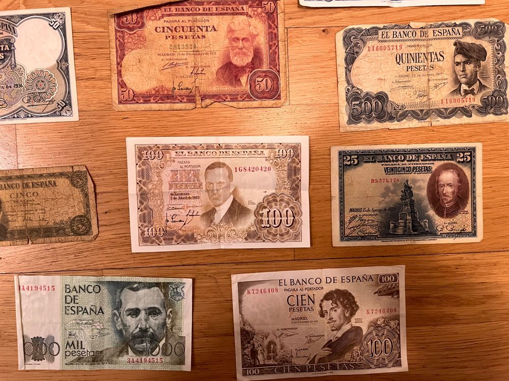 Spanien Banknoten Lot ///B015 | Kaufen auf Ricardo