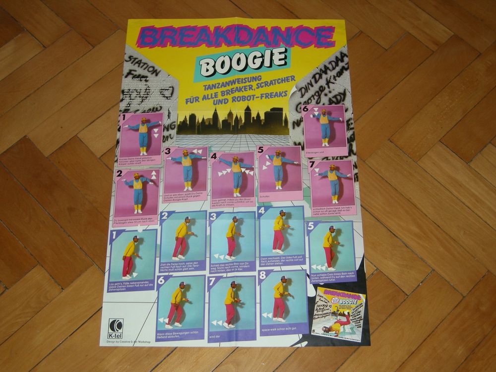 Breakdance Boogie 1984 Vinyl / Inkl. Poster / Elektro (Gebraucht) in ...