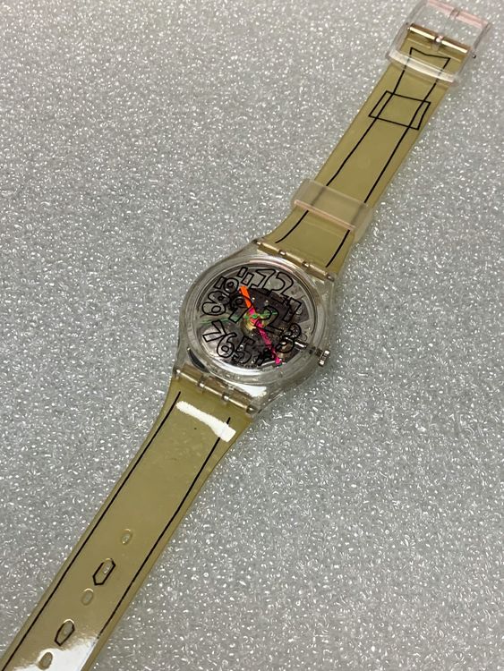 SWATCH* Collectors*NR.3*GZ124*SCRIBBLE*NEU *1993* (Neu und ...