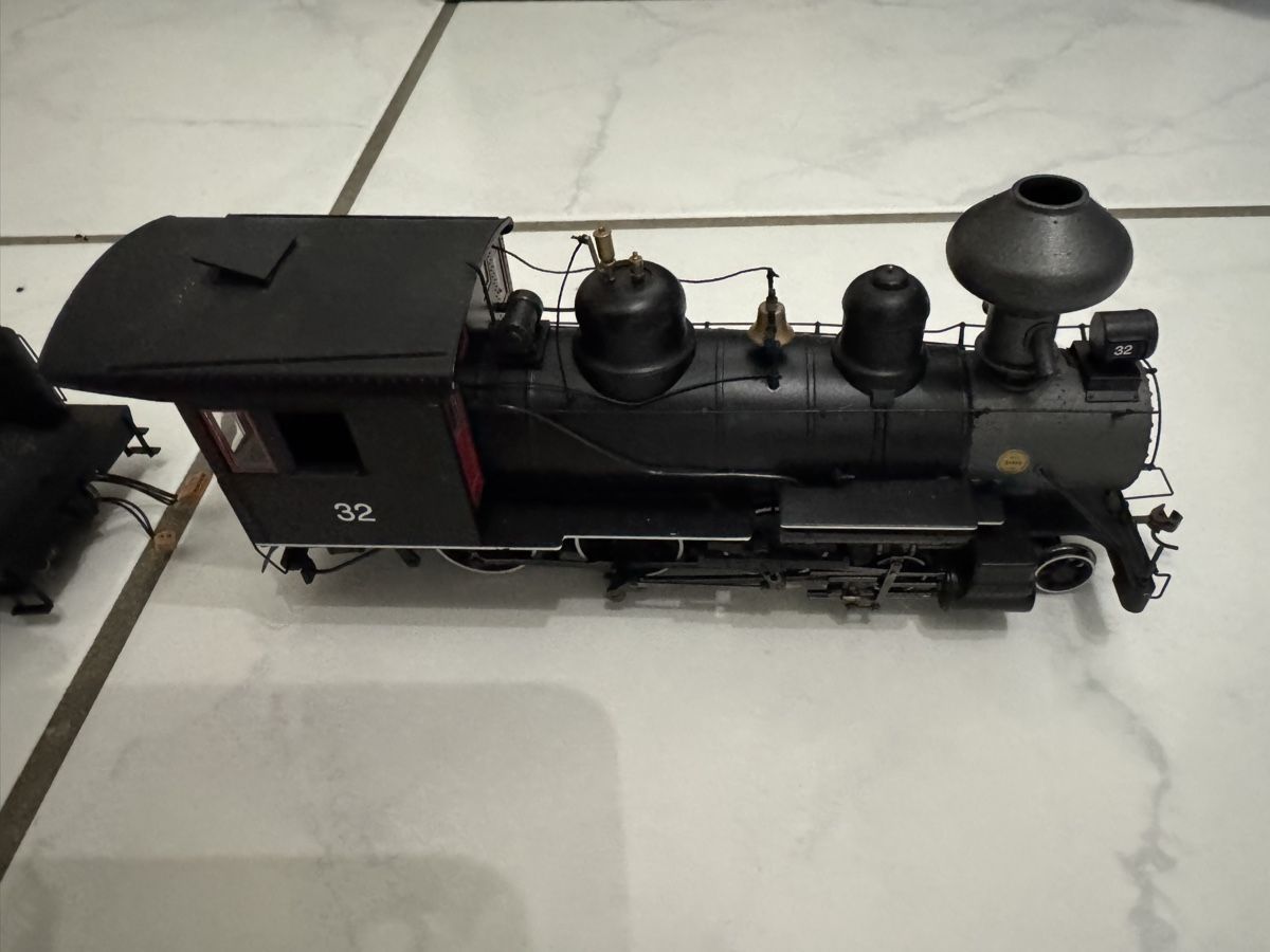 ITEM NO.28906 "On30" BALDWIN 4-6-0 STEAM LOCO- DCC SOUND GRE (Gebraucht ...