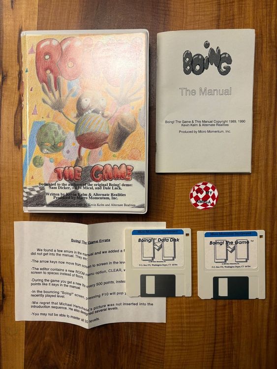 Amiga Spiel: Boing the Game (Extremely Rare!) (Gebraucht) in ...