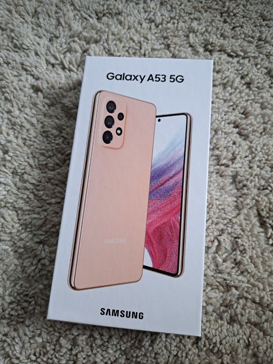 Samsung Galaxy A53 5g Dual Sim 128gb Peach Kaufen Auf Ricardo