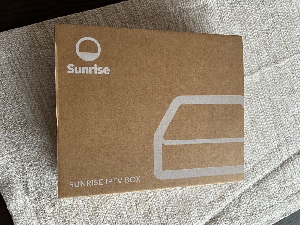 Sunrise IP TV Box - Ungeöffnet mit Herstellergarantie (Gebraucht) in ...