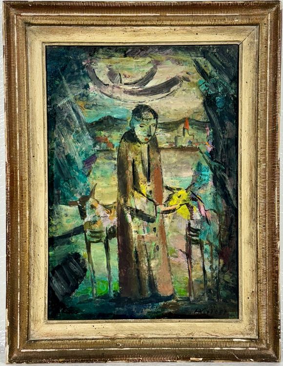 Hans Kaiser (1914 – 1982) Doppelseitige Gemälde | Kaufen auf Ricardo