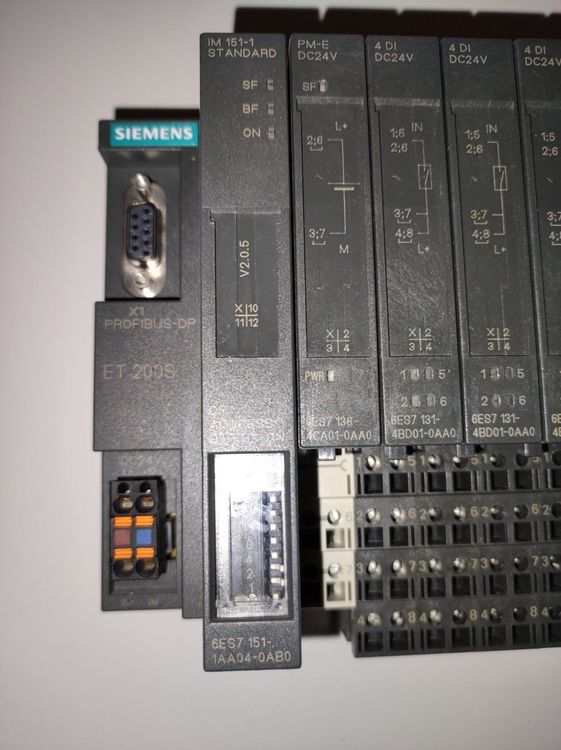 Siemens SIMATIC ET200S mit I/O Modulen (Gebraucht) in Ufhusen für CHF ...